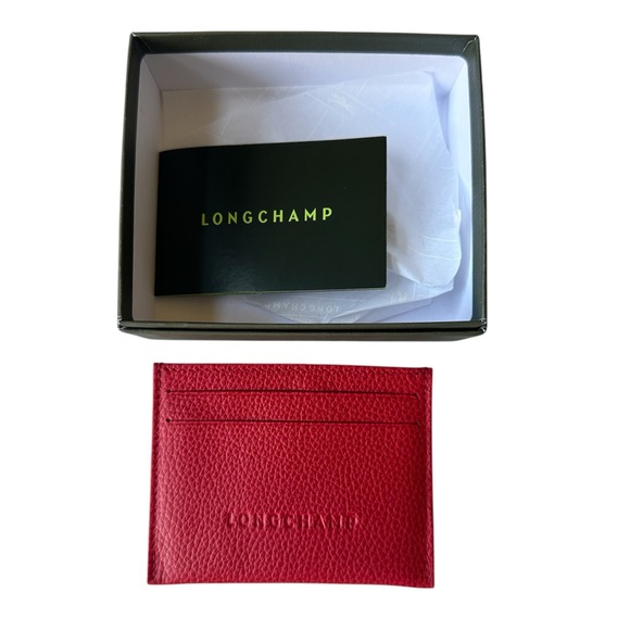 Longchamp | Bags | Nwt Longchamp Le Foulonne Card Case Made In France ...